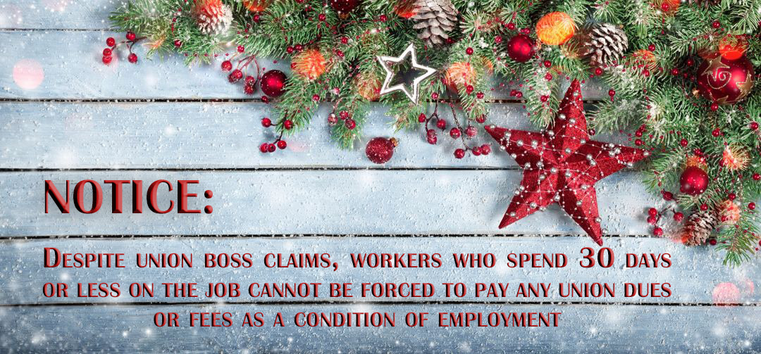 National Right to Work Foundation Issues Special Legal Notice for ...