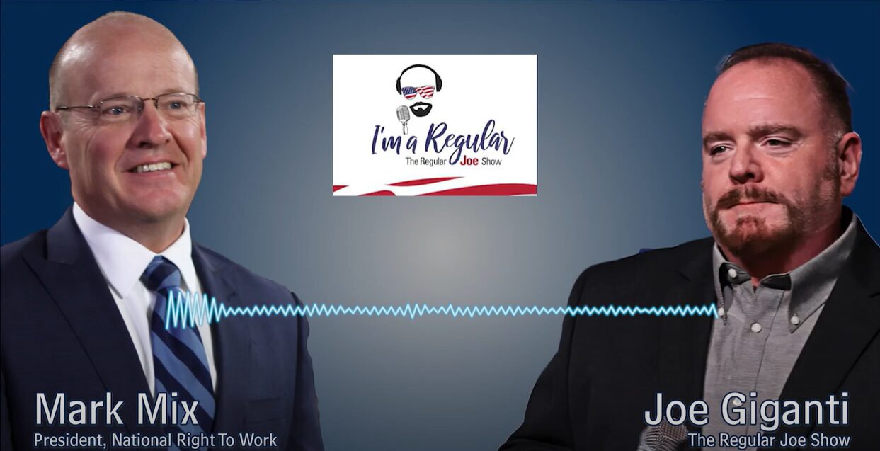 Mark Mix Appears on The Regular Joe Show to Provide Details Regarding ...